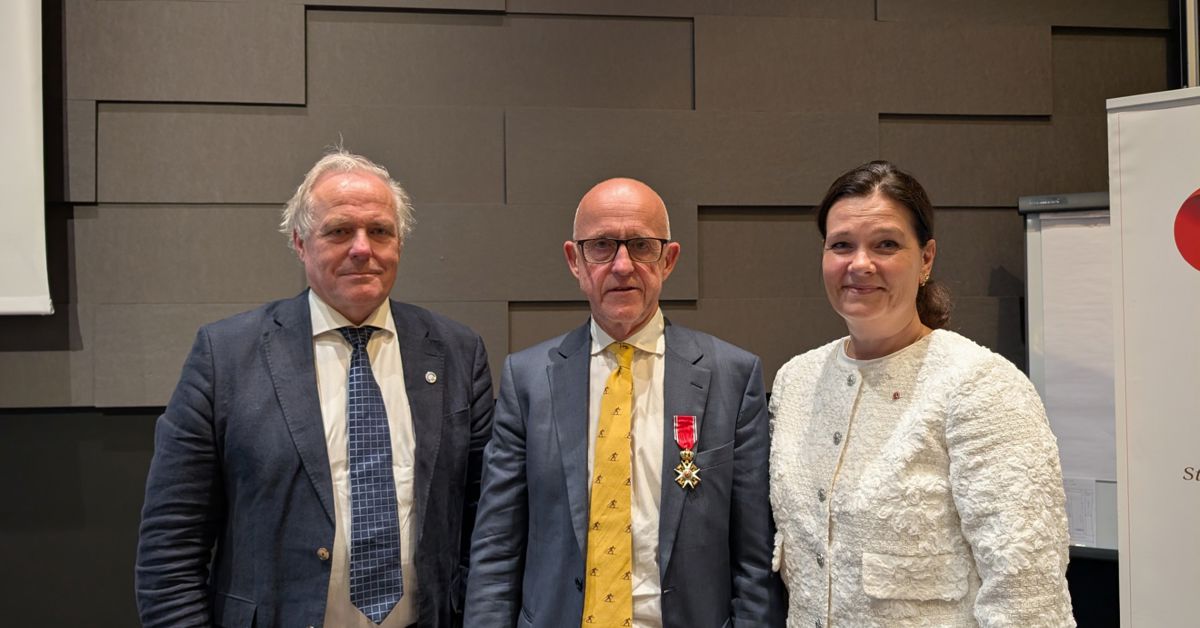 His Majesty The King has appointed Stein Kaasa as Knight 1st Class of ...