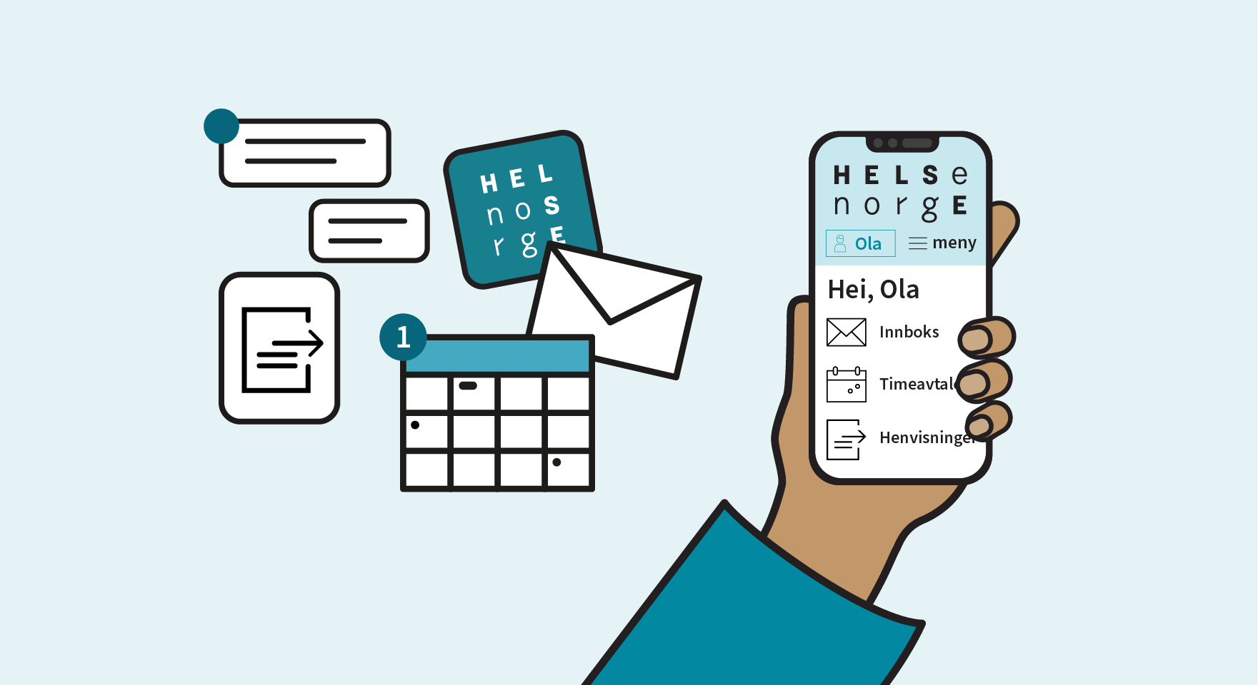 Digital health services on Helsenorge.no - Oslo universitetssykehus HF